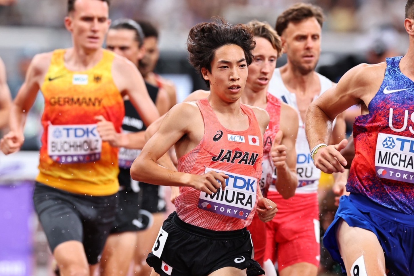 三浦龍司、男子3000m障害8位入賞！ 一時3位浮上でメダル圏内もラスト直線で失速…日本人初の快挙に届かず【世界陸上】 | THE DIGEST