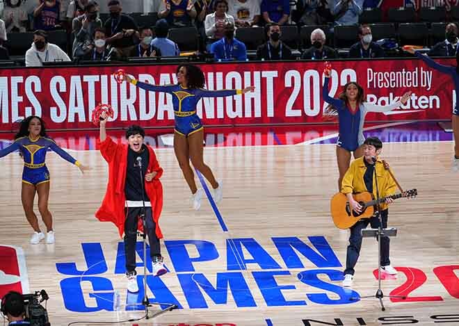 【NBA JAPAN GAMES PHOTO】カリー＆トンプソンがファンを魅了！大盛り上がりのサタデーナイト！！ | THE DIGEST