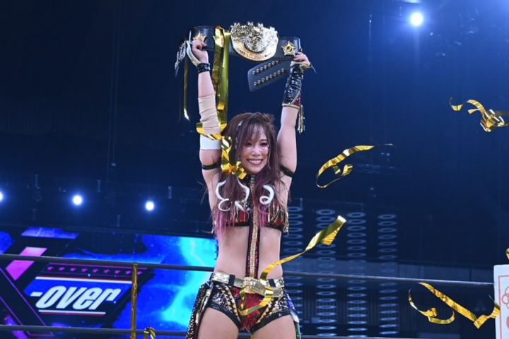 「唯一無二にしてみせる」初代IWGP女子王者KAIRIが誓ったベルトの『価値』”次期エース候補”林下詩美の要求には「興味があった」と受諾 | THE DIGEST
