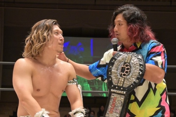 DDTアイアンマン王座、高橋ヒロムから“IWGPジュニアのベルトさん”を経て平田一喜が奪還「僕は変な角度でプロレス界を盛り上げます」 | THE DIGEST