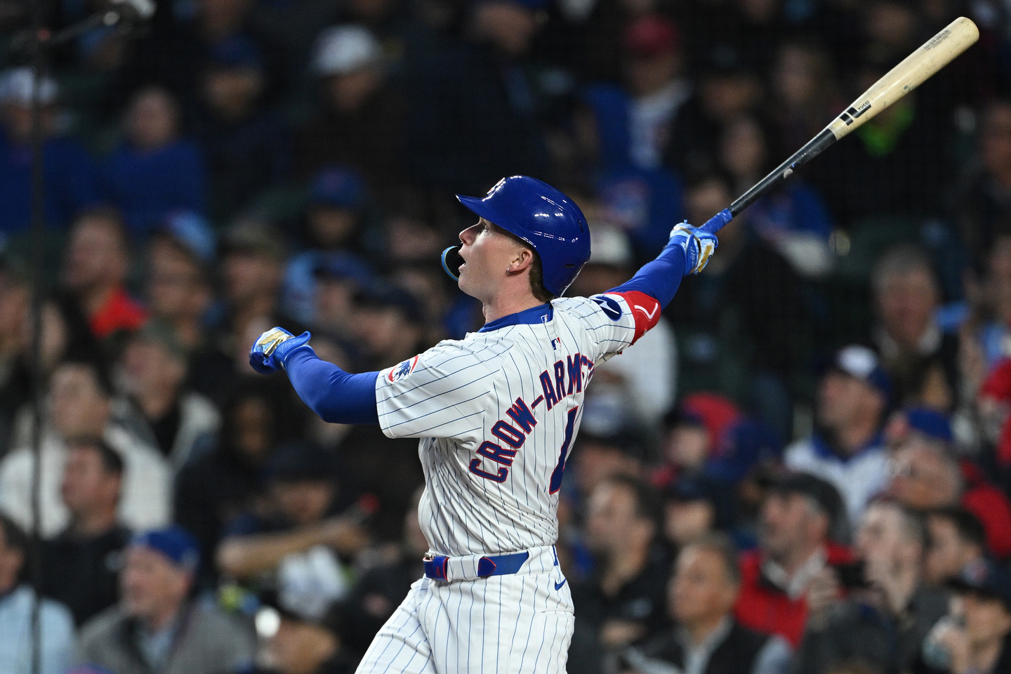 カブスPCAの“ドライバーショット”のような美しい一打にMLB公式が驚愕「どうやったらこんな打球がホームランになるんだ⁉」 | THE DIGEST